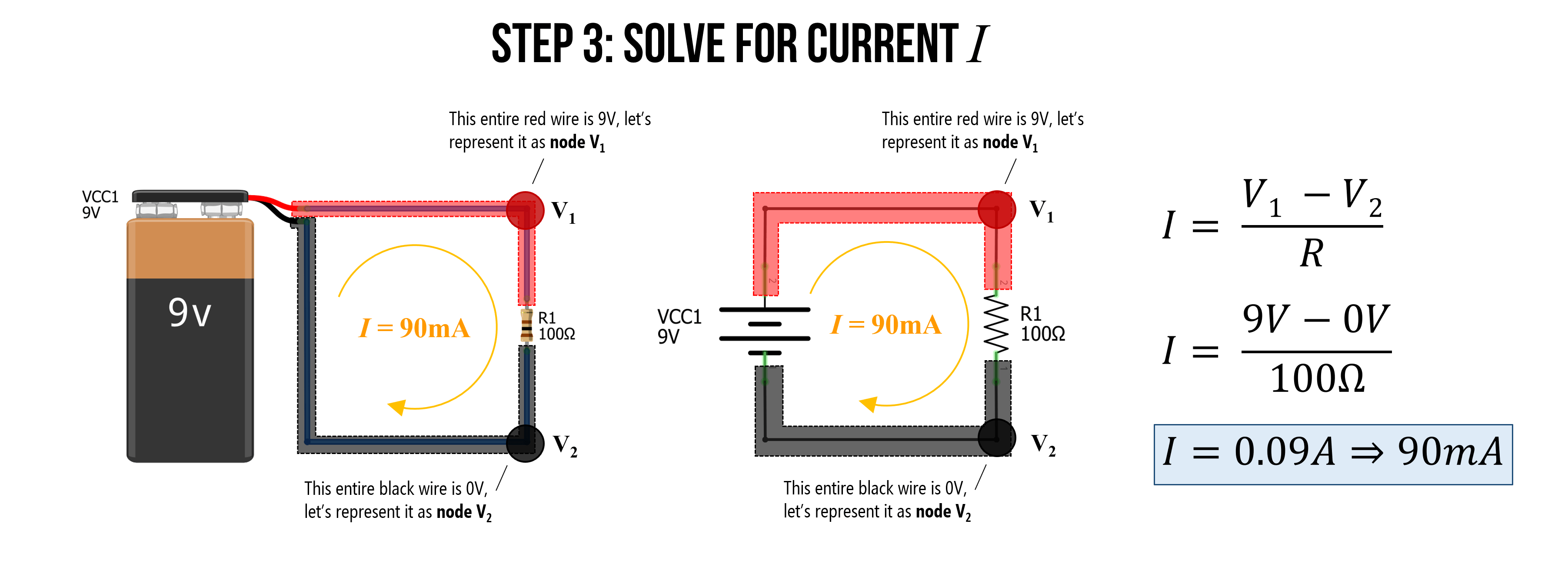 Ohm S Law Circuit Problems - Circuit Diagram
