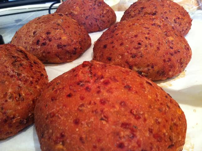 Red Beet Buns - Bake This Day Our Daily Bread