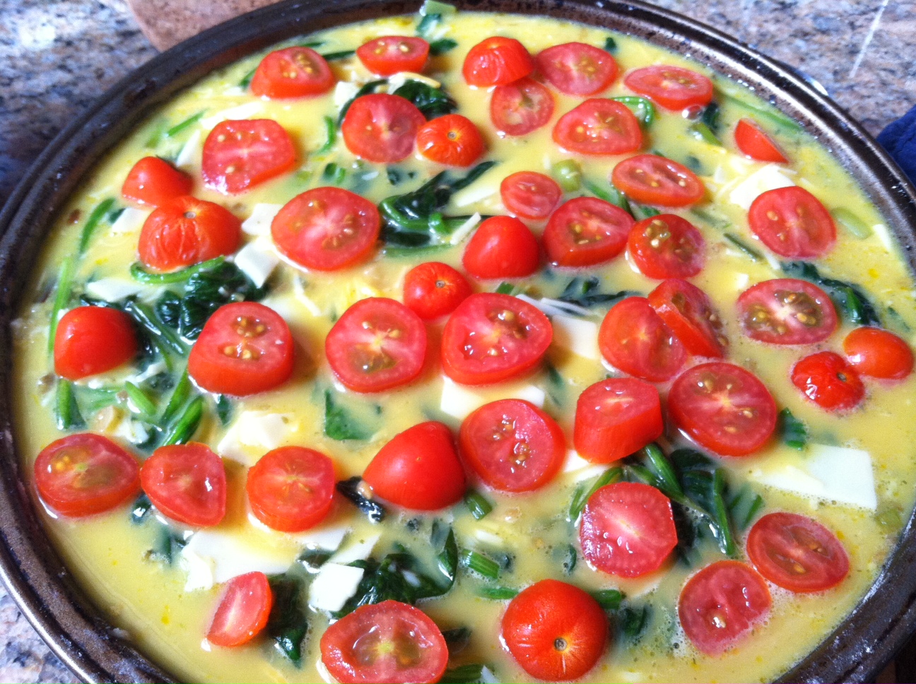 Green is Patriotic Too - 4th of July Spinach Quiche - Bake This Day Our ...