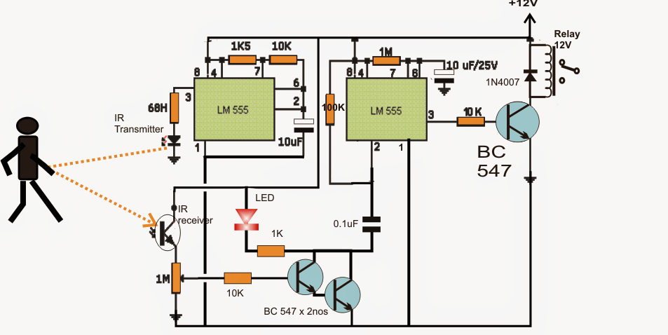 Metal Detector Circuit Using Ic 555 Pdf Circuit Diagram
