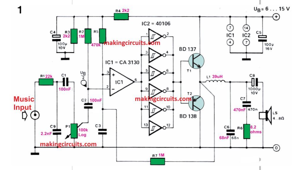 Pulse Width Modulation Circuit Using Op Amp