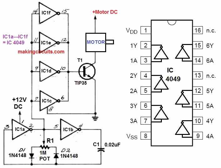 Servo Motor Controller Circuit - Wiring Diagram