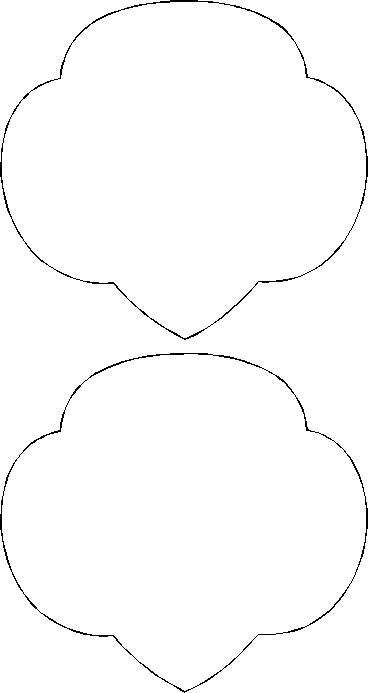 Printable Trefoil Template Trefoil Free Shapes And Symbols Icons