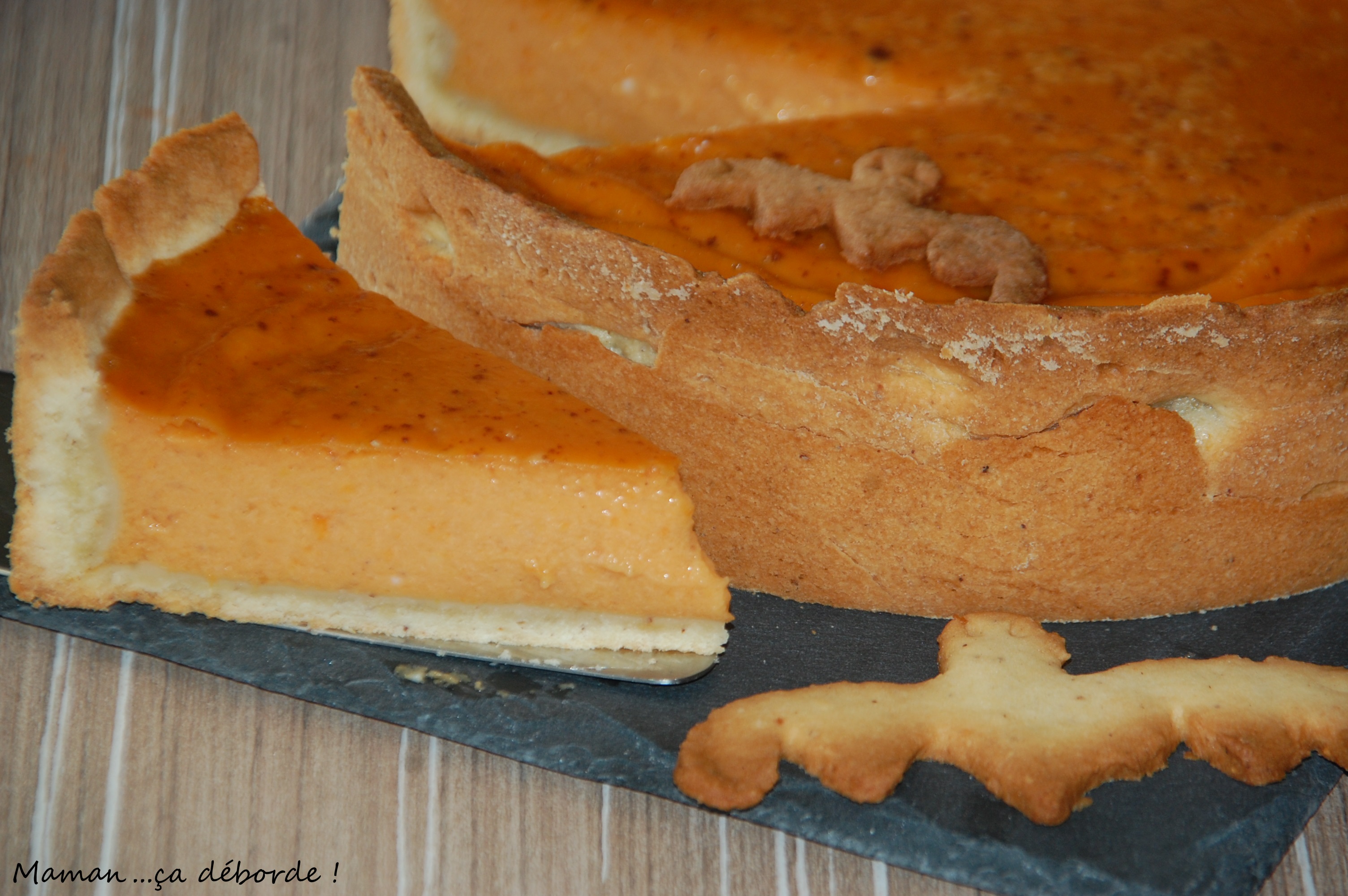 Pumpkin Pie - Tarte à la citrouille - Maman...ça déborde