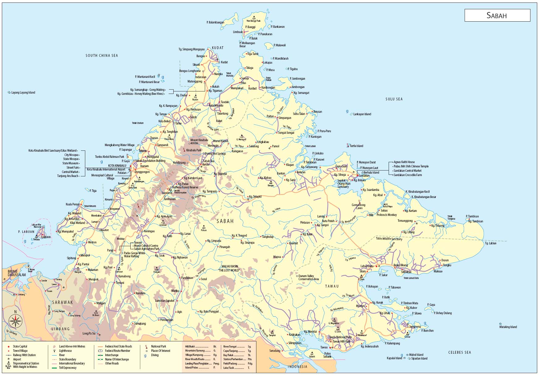 Peta Sabah