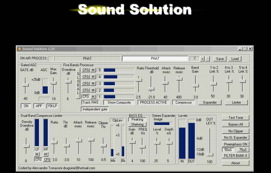 Sound Solution / Software de sonido.