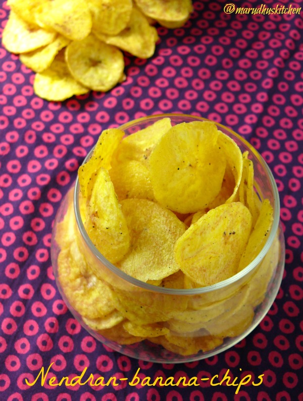 How to make kerala banana chips/nendran chips/marudhuskitchen ...