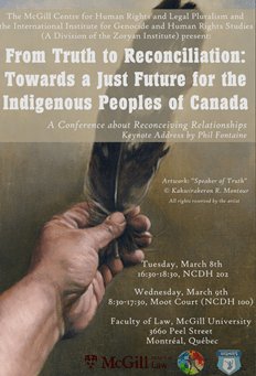 Conference - “From Truth to Reconciliation: Towards a Just Future for ...
