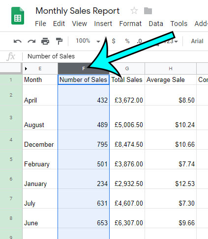 How to Hide Columns in Google Sheets - masteryourtech.com