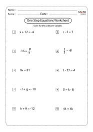 Elegant 6th Grade Math Worksheets Solving One Step Equations Db Elegant 6th Grade Math Worksheets Solving One Step Equations Db