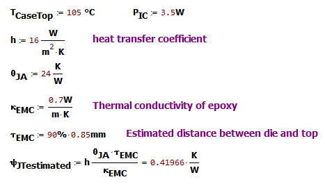 Estimating Component Junction Temperature Using Psi-JT | Math ...