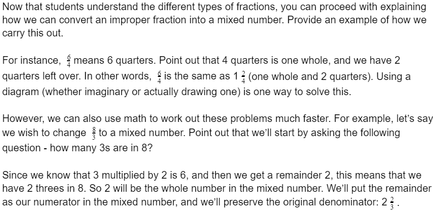 Understanding Fractions as Division