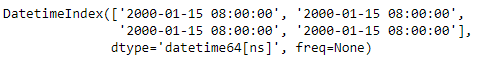 Python |pandas DatetimeIndex.round() | 码农参考
