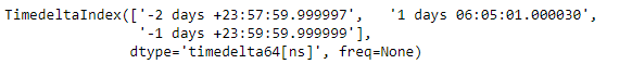Python | Pandas TimedeltaIndex.microseconds | 码农参考