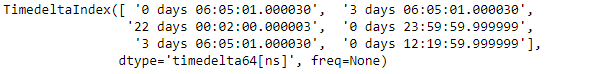Python | Pandas TimedeltaIndex.get_loc | 码农参考