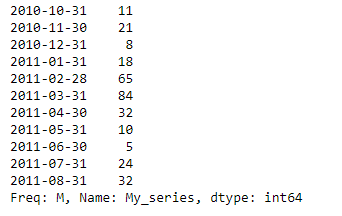 Python |pandas Series.from_array() | 码农参考