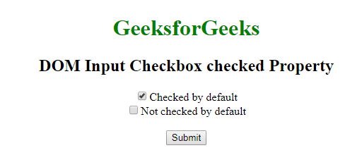 HTML | DOM 输入复选框选中属性 | 码农参考