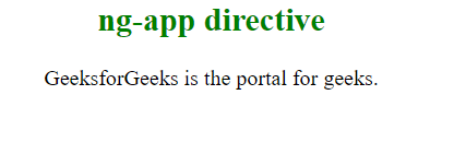 AngularJS | ng-app 指令 | 码农参考