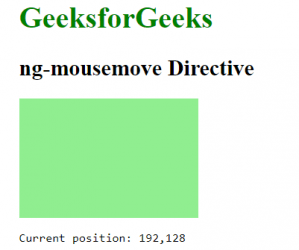 AngularJS | ng-mousemove 指令 | 码农参考