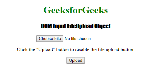 HTML | DOM 输入文件上传对象 | 码农参考