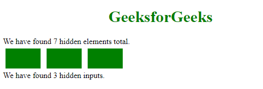 jQuery | :隐藏选择器 | 码农参考