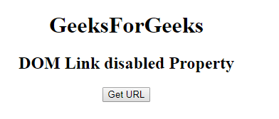 HTML | DOM Link disabled 属性 | 码农参考