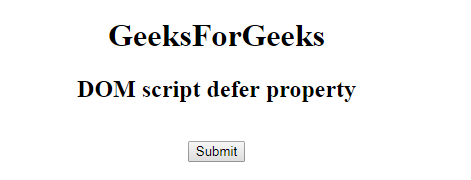 HTML | DOM 脚本 defer 属性 | 码农参考