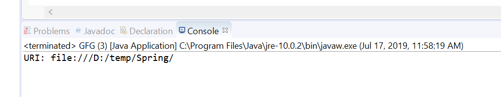 Java 中的路径 toUri() 方法和示例 | 码农参考