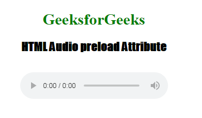 HTML | preload 属性 | 码农参考