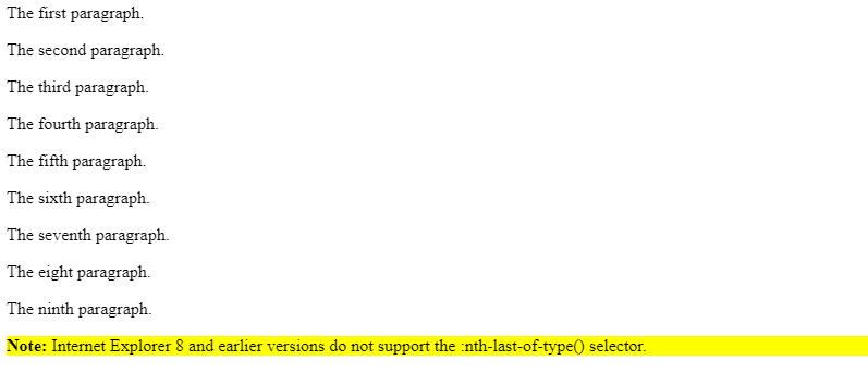 SASS 中的 Last-child 和 last-of-type 选择器 | 码农参考