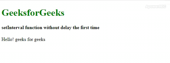 如何使用 JavaScript 立即触发 setInterval 循环？ | 码农参考