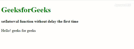 如何使用 JavaScript 立即触发 setInterval 循环？ | 码农参考