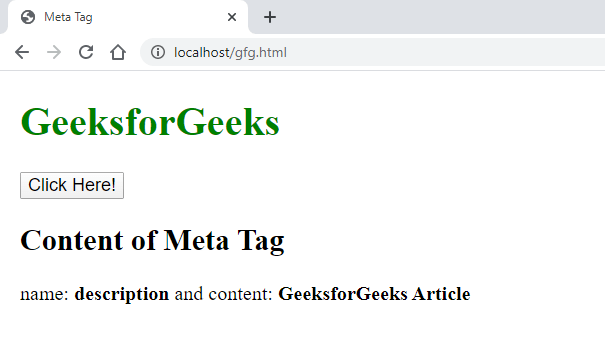 如何使用 JavaScript 从元标记中获取信息？ | 码农参考