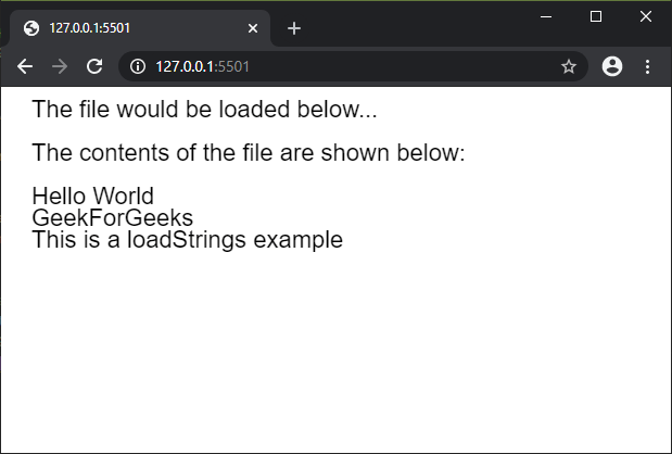 p5.j??s | loadStrings() 函数 | 码农参考