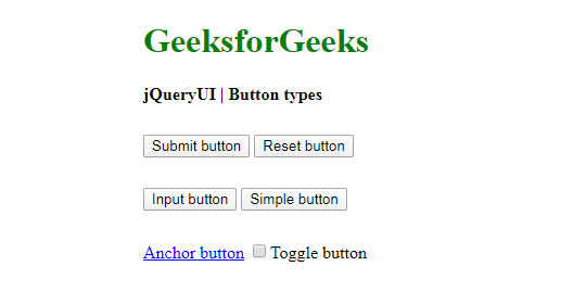 jQuery UI |按钮 | 码农参考