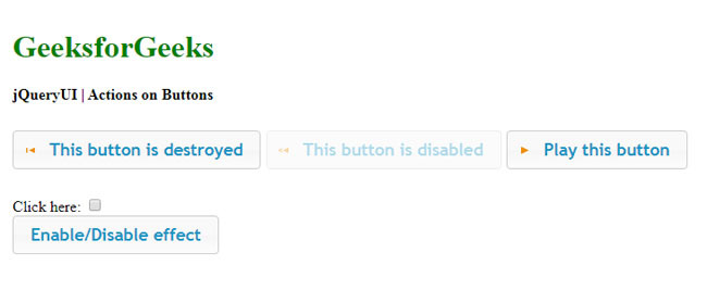 jQuery UI |按钮 | 码农参考