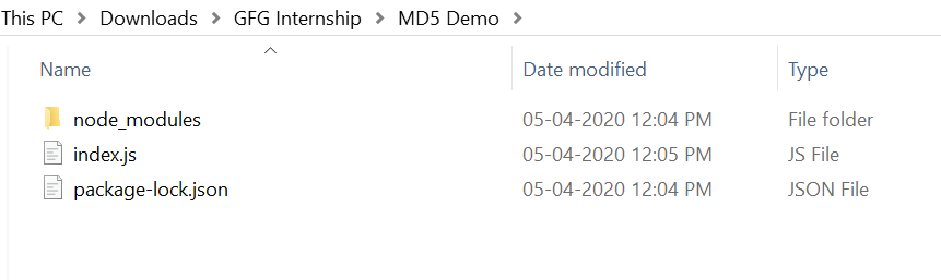 Node.js 中使用 MD5 模块的密码散列 | 码农参考