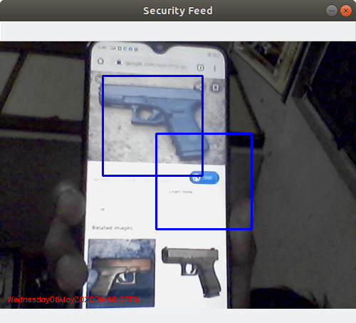 使用 Python-OpenCV 进行枪支检测 | 码农参考