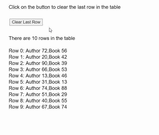 p5.j??s | p5.Table removeRow() 方法 | 码农参考