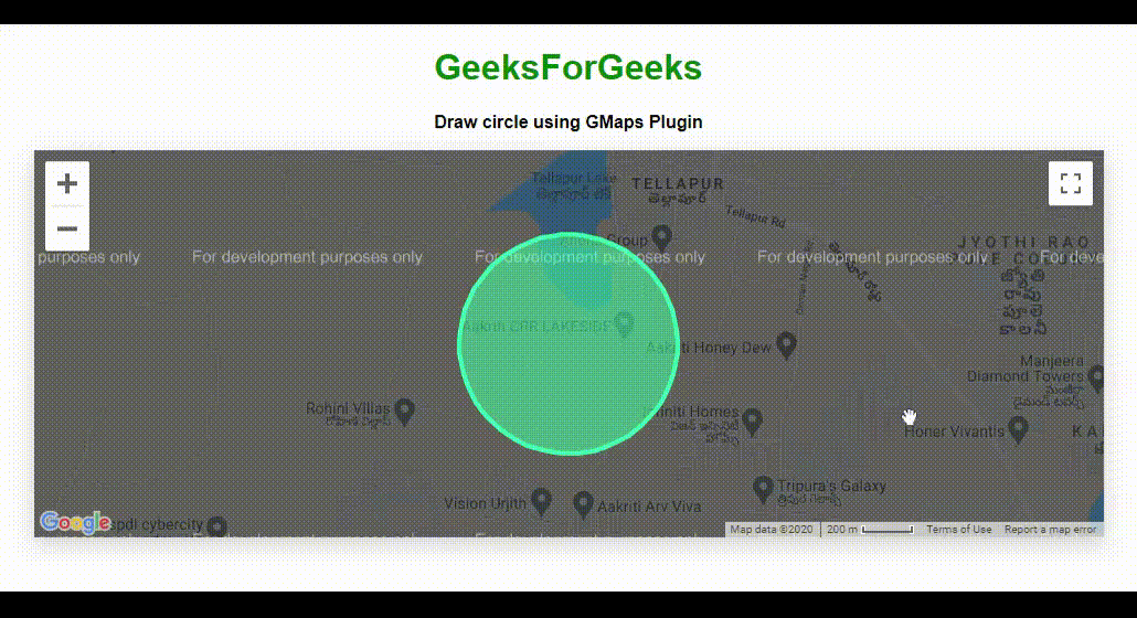 jQuery GMaps 插件 | 码农参考