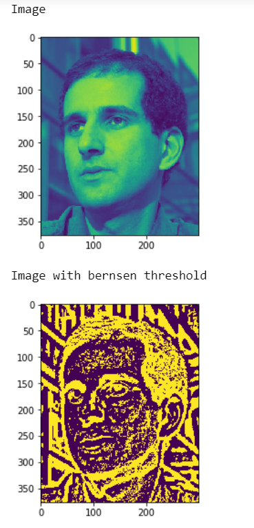 Mahotas – Bernsen 局部阈值 | 码农参考