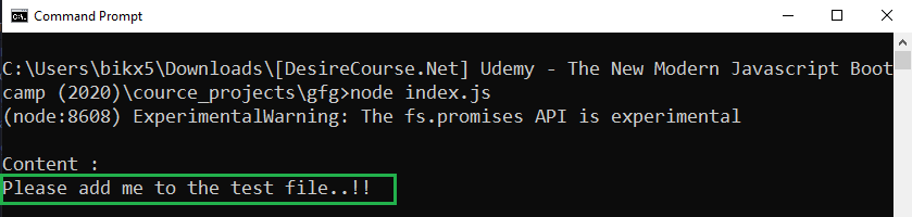 Node.js 文件句柄.appendFile() 方法 | 码农参考