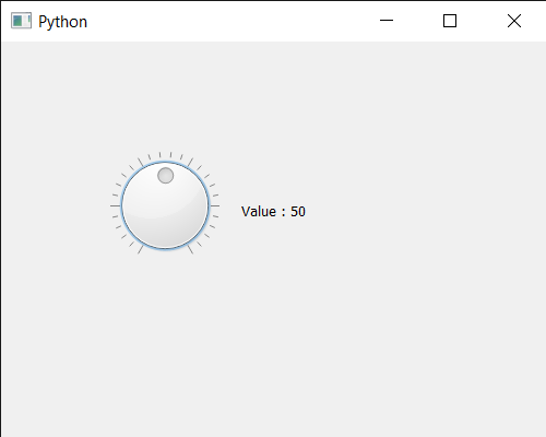 PyQt5 QDial – 获取滑块的值 | 码农参考