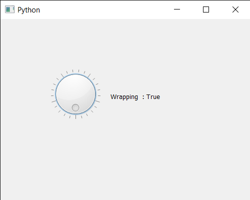 PyQt5 QDial – 获取package属性 | 码农参考