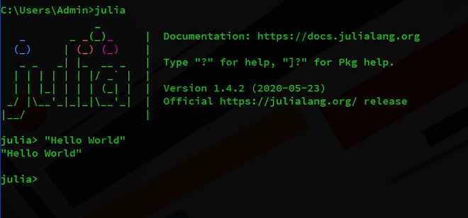 朱莉娅的你好世界 | 码农参考