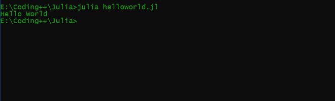 朱莉娅的你好世界 | 码农参考