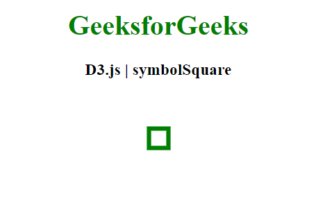 D3.js Symbols symbolSquare 属性 | 码农参考