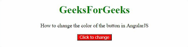 使用 AngularJS 单击按钮后如何更改按钮颜色？ | 码农参考