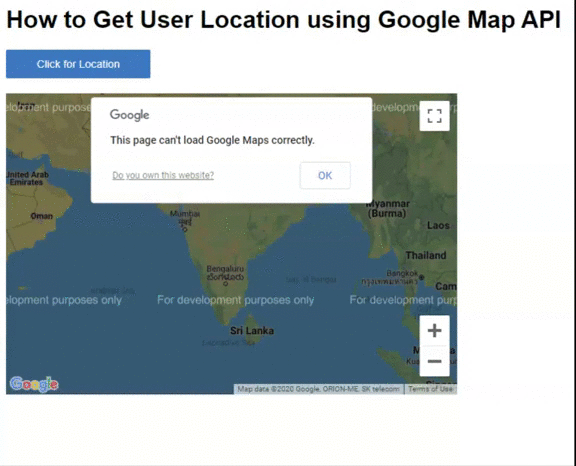 如何使用 GoogleMapAPI 获取用户位置？ | 码农参考