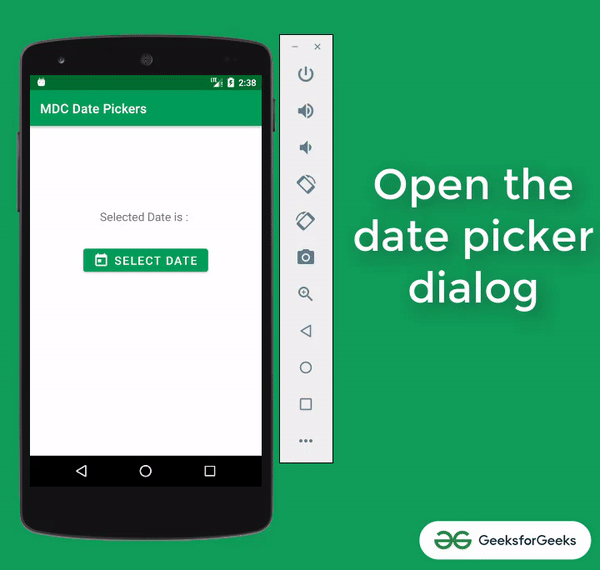 Android中Material Design Date Picker的更多功能 | 码农参考